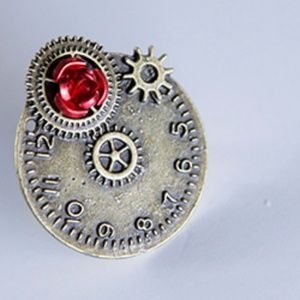 Handmade | Jewelry | Massive Clocks Ring Antique Bronze Handmade | Poshmark